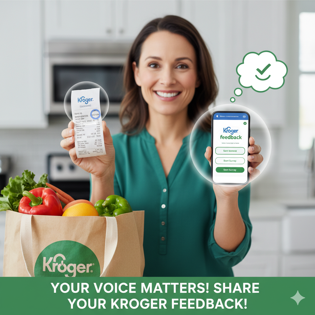 Your Voice Matters! A Guide to Kroger Feedback | Enter Survey | 2025 ...